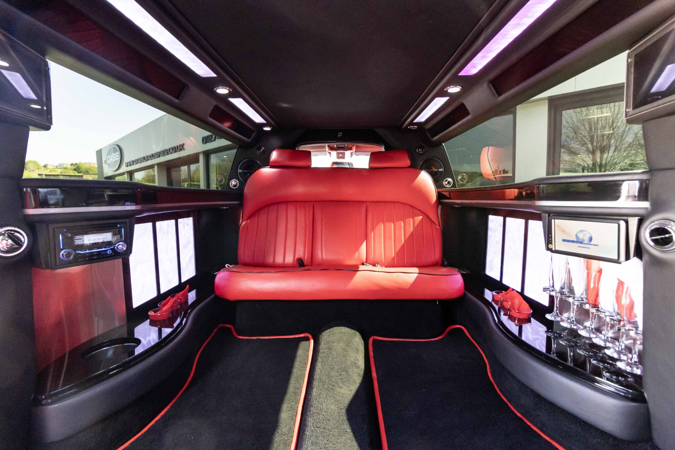 Rolls Royce Phantom Limousine Interior